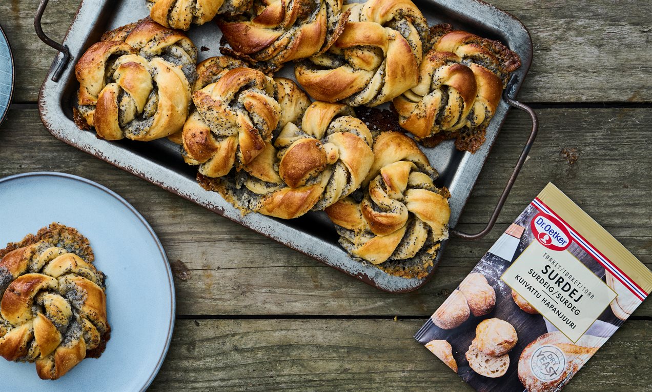 Søte tebriks-snurrer Oppskrift | Dr. Oetker